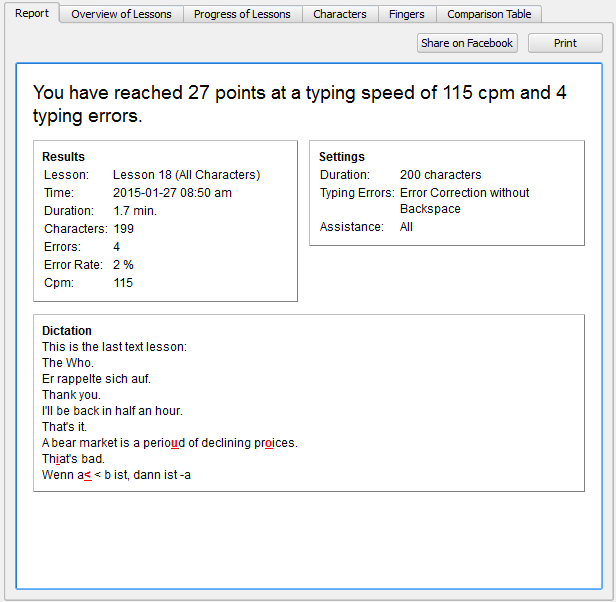 Typing – Practical Exercise – Island Class