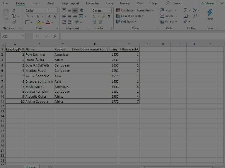 Pivot tables. [Size – 9 mb] – Island Class